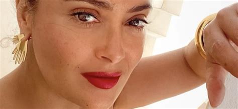 Salma Hayek Sunkissed In Swimsuit Shows What Never Gets Old