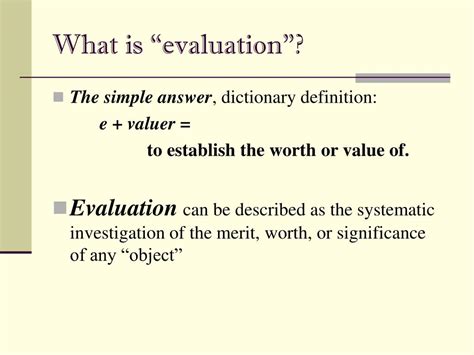 Ppt Designing An Effective Evaluation Strategy Powerpoint