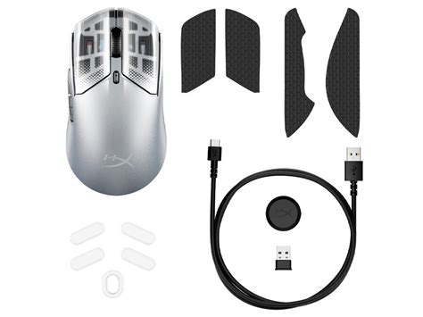 Hyperx Pulsefire Haste 2 S Wireless Gaming Mouse Silver 9b002aa
