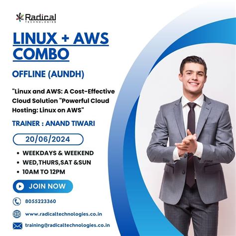 Radical Technologies India On Linkedin Linux Aws Combo Online Project Oriented Training On