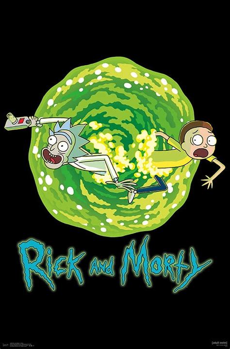 Rick And Morty Portal Wall Poster 22375 X 34