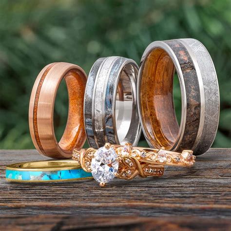 Mens Rings Unique Styles Handcrafted Custom Designs Jewelry By