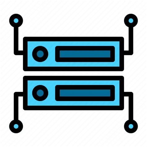 Cloud Computer Database Hosting Network Server Web Icon
