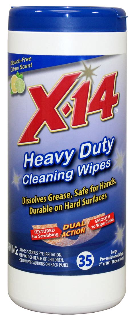 X 14® Heavy Duty Cleaning Wipes Malco Corporate