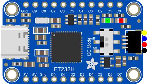 How To Use Adafruit Ft232h Breakout Usb C And Stemma Qt Pinouts