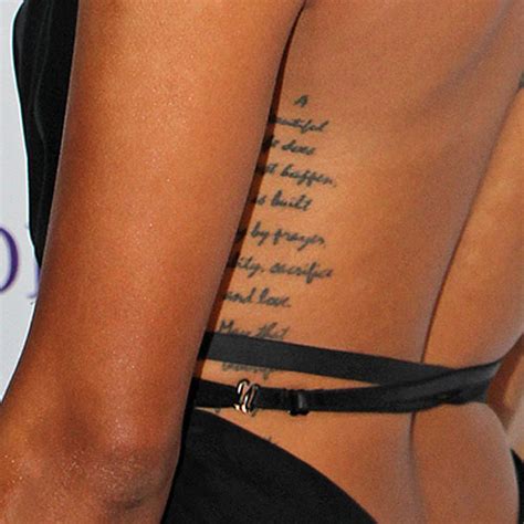 Karrueche Tran The Past Is Practice Forearm Tattoo Steal Her Style