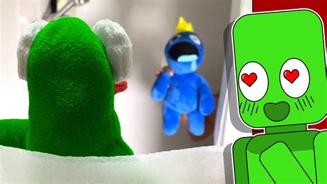 Rainbow Friends Become Blue X Green Blue X Green Rainbow Friends