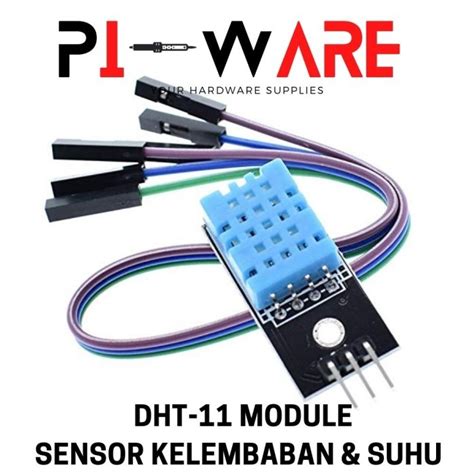 Jual Dht11 Sensor Temperature And Humidity Suhu And Kelembapan Dht 11 Module Shopee Indonesia
