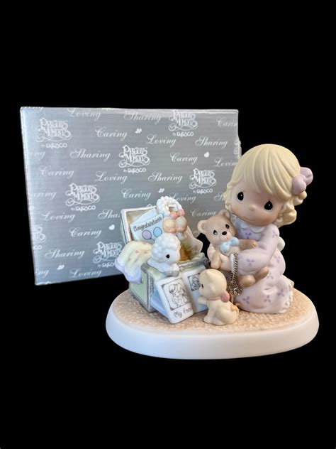 Vintage Precious Moments Figurine 25th Anniversary Limited Edition Etsy