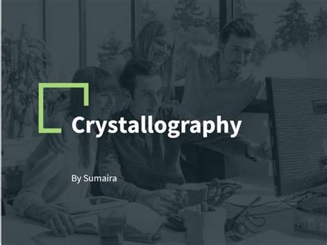 Crystallography In Solid State Physics By Kittel Ppt