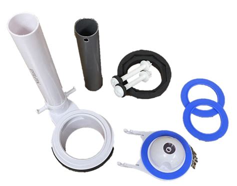 3 15 Inch Flush Valve Assembly For 2 Piece Toilets With Overflow Extension Tube Nuflush