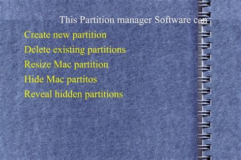 Resize Mac Partition Ppt
