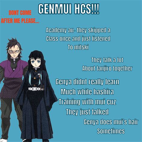 Genmui Hcs In 2024 Demon Talk A Lot