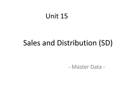 SOLUTION Sap Sd Master Data Complete Configuration Customization Pricing Procedure Master Data