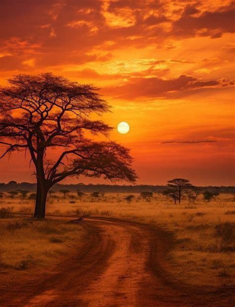Pin By Sohie Lisa On Afrique In 2025 African Sunset Africa