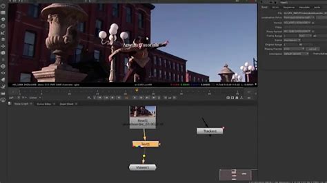 Nuke Basic Tracking And Matchmove Youtube