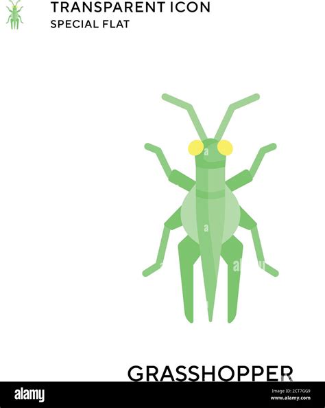 Grasshopper Vector Icon Flat Style Illustration Eps 10 Vector Stock Vector Image And Art Alamy