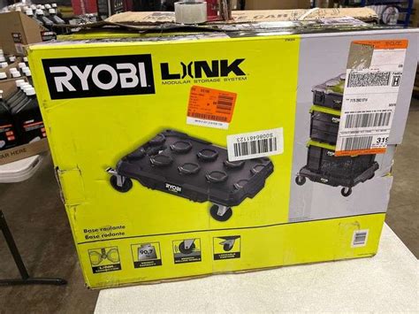 Ryobi Link Modular Dolly Multi Purpose Rolling Base Matthews Auctioneers