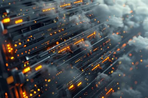 Premium Photo Cloud Computing Infrastructure For Scalable Busine