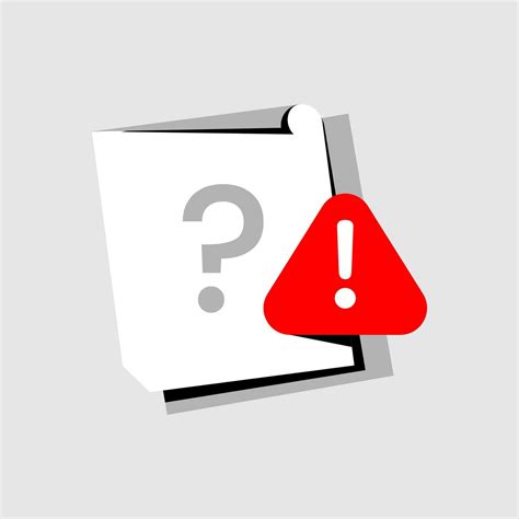 File Does Not Exist Document Is Incomplete Concept Illustration Flat