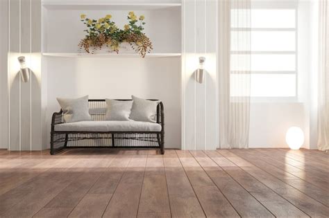 현대적 인 인테리어 디자인 일러스트레이션 프리미엄 사진