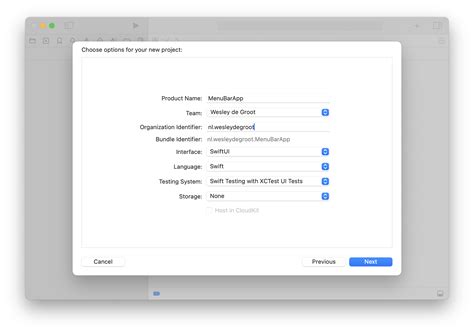 Creating Macos Menu Bar App In Swiftui Wesley De Groot