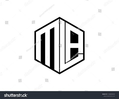 Mla Original Monogram Logo Design Stock Illustration 1398899693