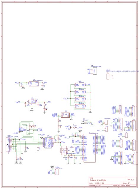 Arduino 340 V2 Easyeda Open Source Hardware Lab