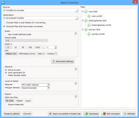 Tutorial 8 Batch Converter Configura Help Center