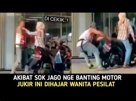 JURU PARKIR DI CEKIK! Ternyata Yang Dihadapi Ukhti Jago Bela Diri - YouTube