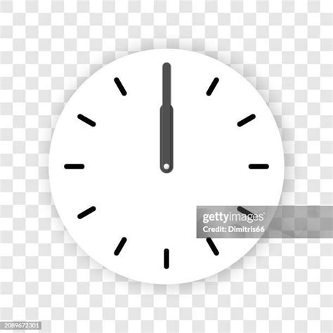 1 210 Clock Face Clipart High Res Illustrations Getty Images
