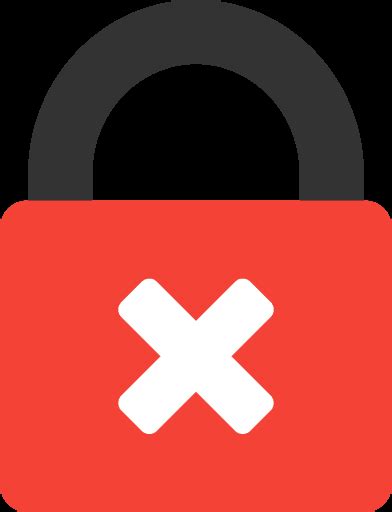 Download Remove Security Lock ICON Free FreePNGimg