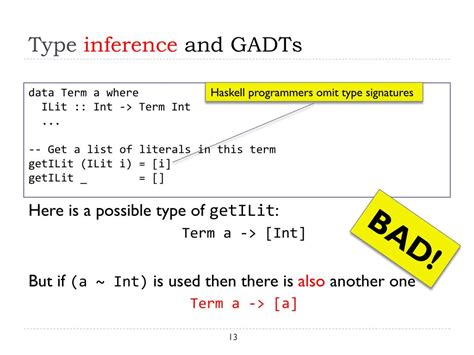 ppt type inference in type based verification powerpoint presentation