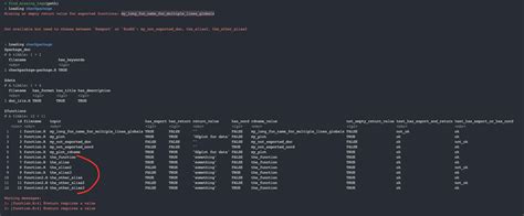 `findmissingtags` May Not Return An Explicit Message If The Topic