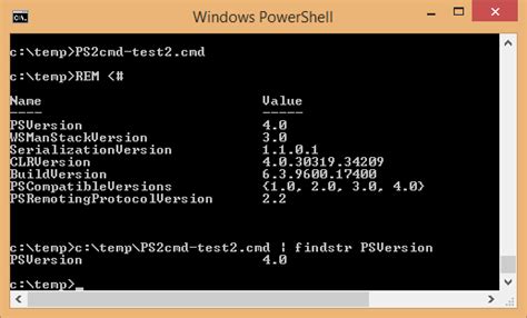 ps2cmd embed powershell code in a batch file svendsen tech blog