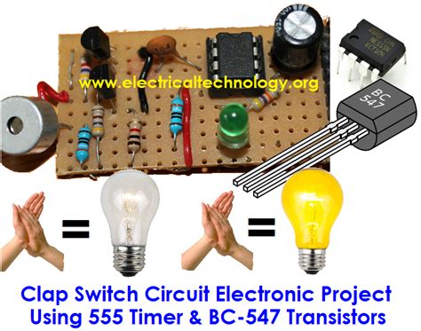 How To Make A Clap Clap On Clap Clap Off Switch Circuit 6 Steps Instructables