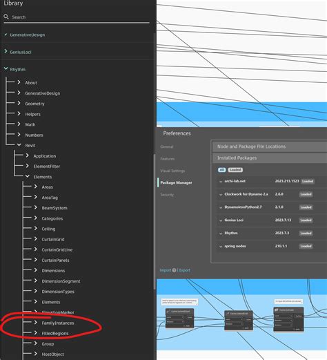 Rhythm Floorbycurveloops Node Missing Packages Dynamo