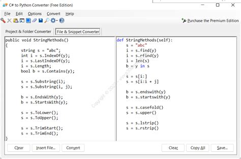 دانلود C To Python Converter Premium Edition 2542711 تبدیل پروژه