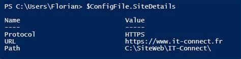 Créer un fichier de configuration PSD pour un script PowerShell IT Connect