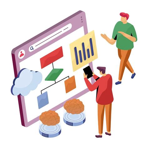 Conceptual Isometric Design Illustration Of Cloud Hierarchy 67670356