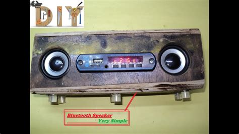 How To Make Bluetooth Speaker Very Simple By Creative Creator YouTube
