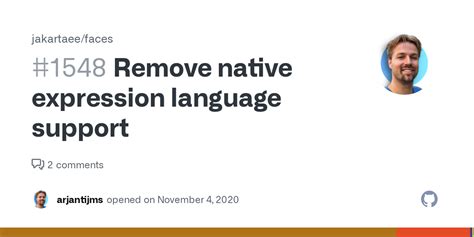 Remove Native Expression Language Support · Issue 1548 · Jakartaee