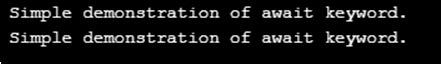 C Await How Await Keyword Works In C With Examples
