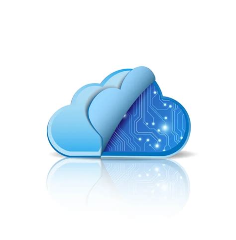 7032 Circuit Cloud Vector Images Depositphotos