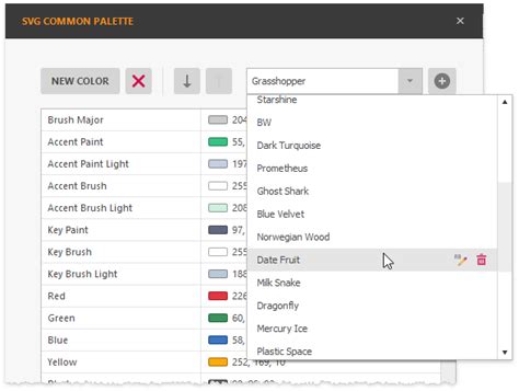 Working With Vector Skins Winforms Skin Editor Devexpress Documentation