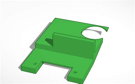 3d Design Rudder Servo Bracket Tinkercad