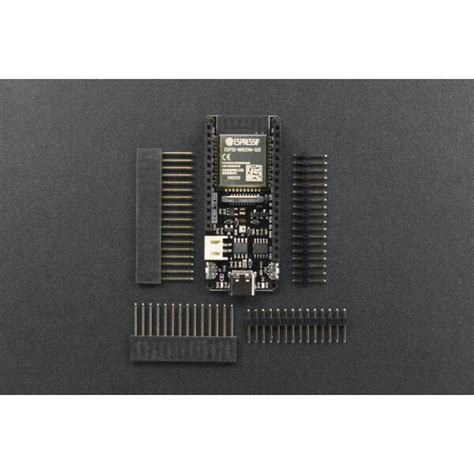 dfrobot firebeetle 2 esp32 e iot microcontroller with header supports