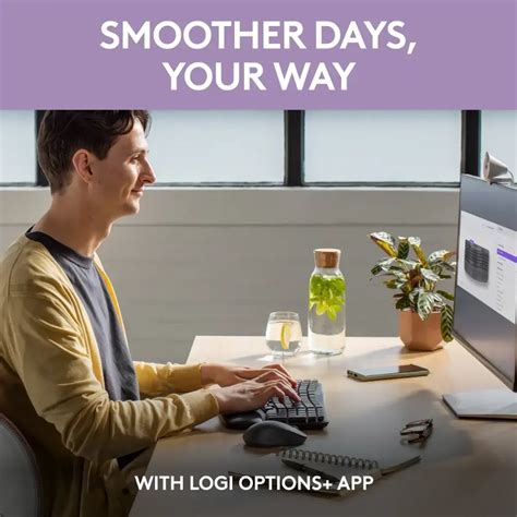 Logitech Mk670 Wave Keys Ergonomic Wireless Keyboard And Mouse Combo Graphite