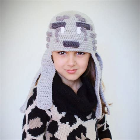 Minecraft Ghast Crochet Hat Pattern Topstitchescrochet