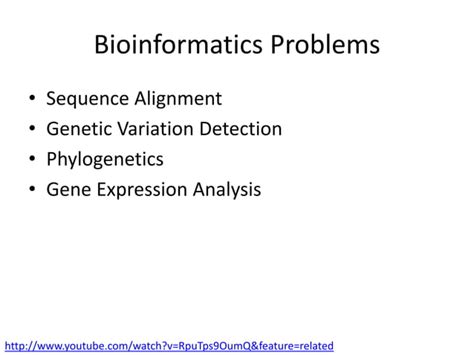 Introduction To Bioinformatics Pdf